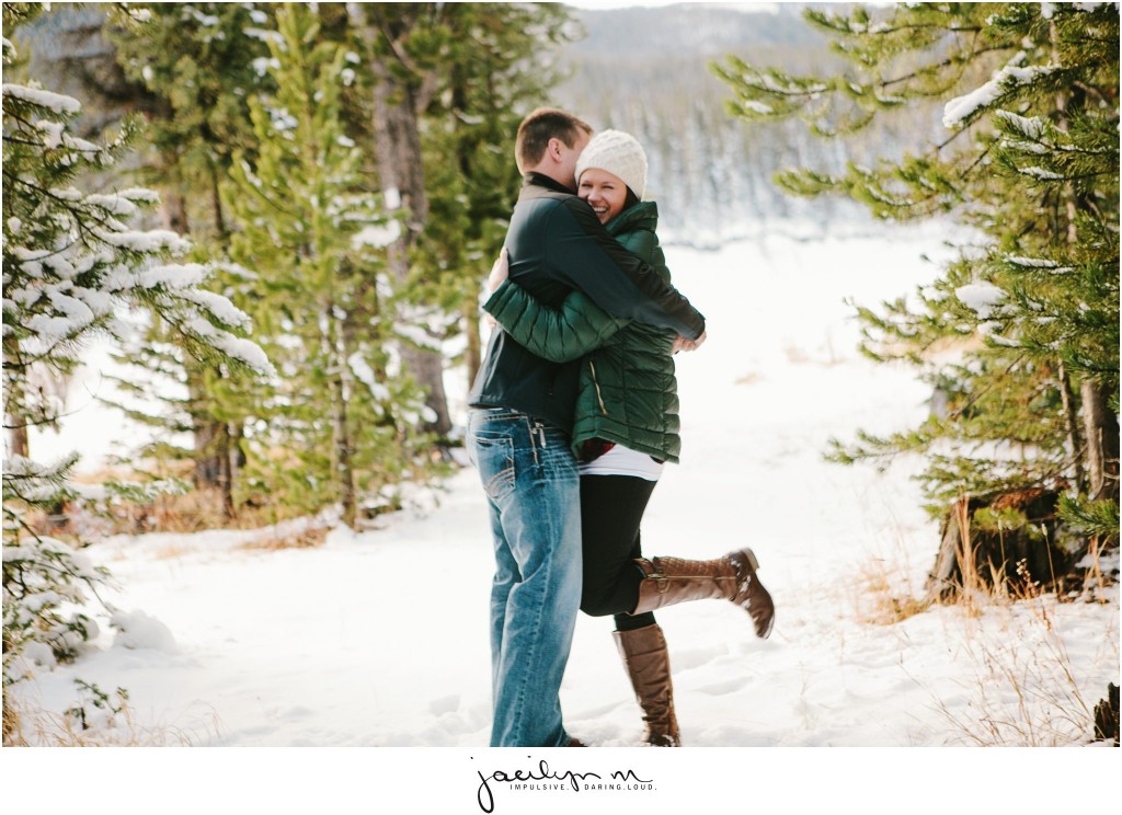Megan + Brennan | Bozeman Montana Couples Session | Jacilyn M
